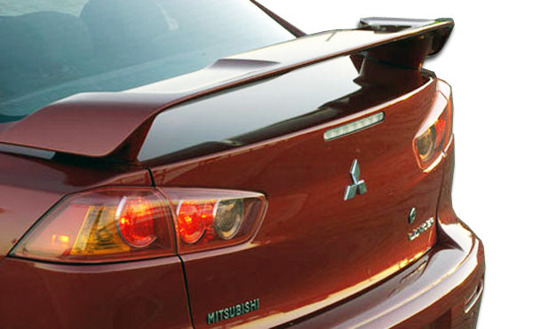 MITSUBISHI LANCER X SPOILER SUL COFANO LOOK SPORTIVO GTS DESIGN ABS