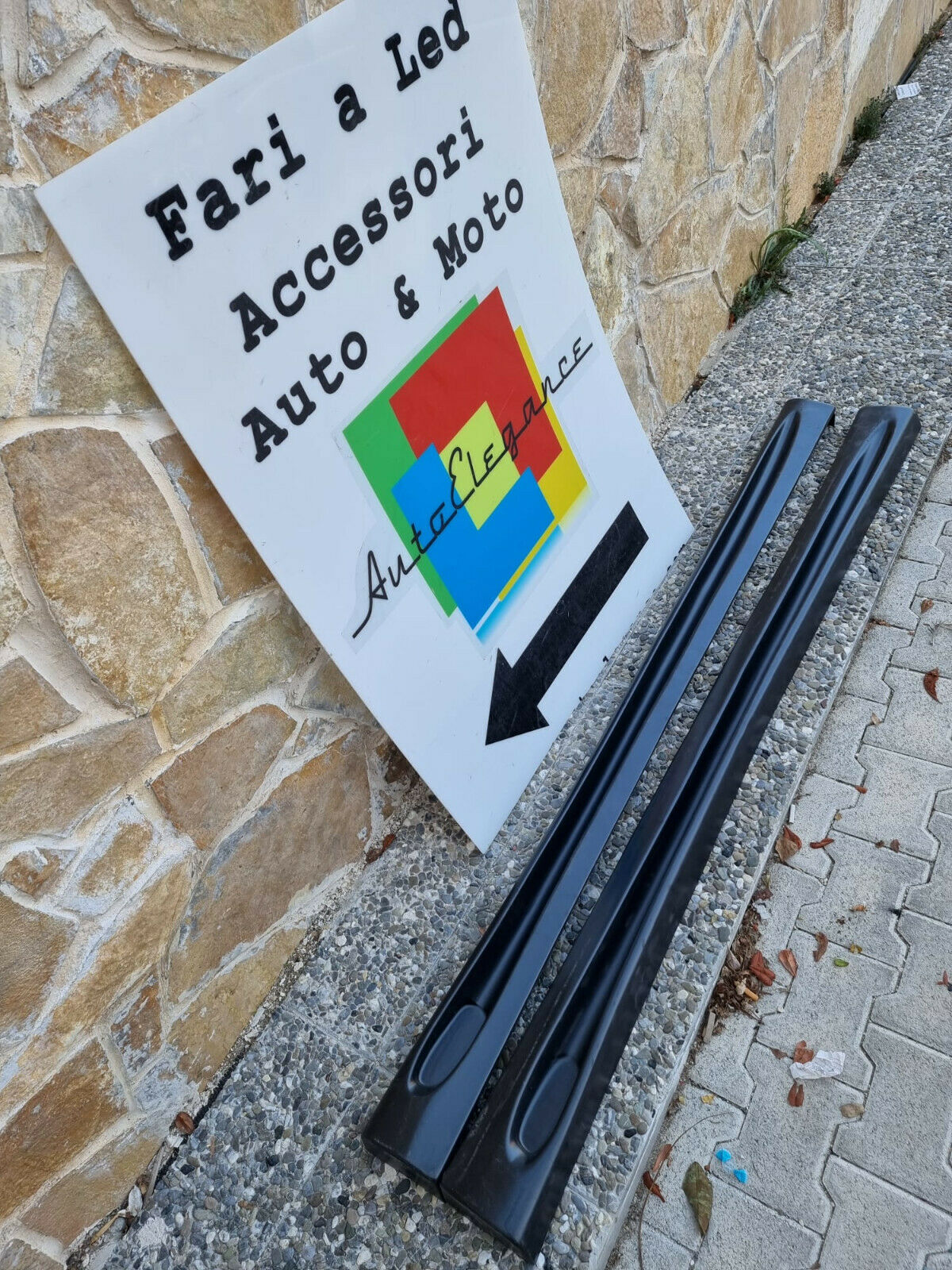 MINIGONNE LATERALI PER FIAT RITMO SPOILER SOTTO PORTA ABS 0077 ...