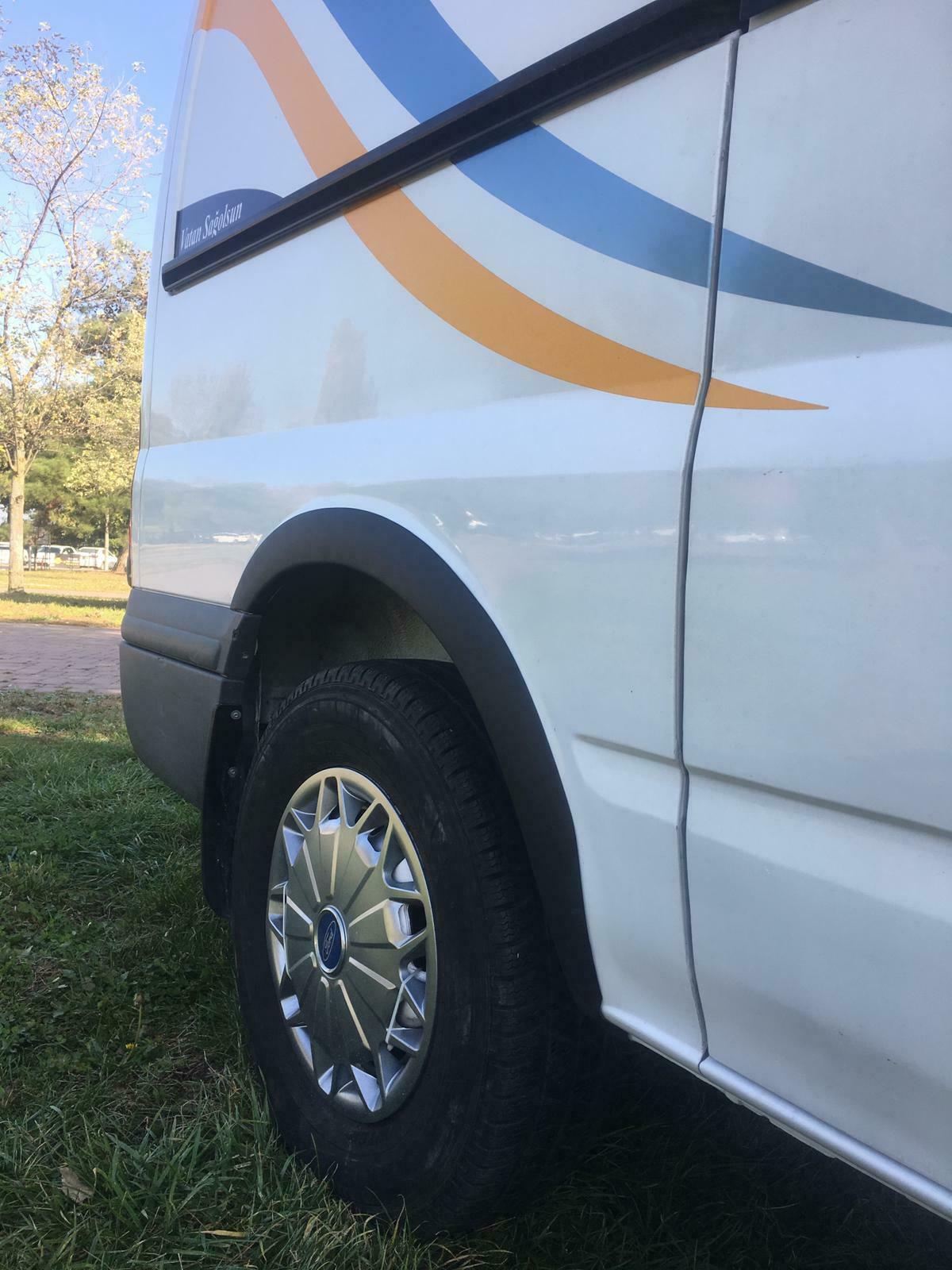 FORD TRANSIT MK7 2006-2013 SPOILER PARAFANGHI ALLARGATI